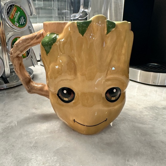 Marvel | Dining | Marvel Guardians Of The Galaxy Baby Groot 2oz Ceramic ...